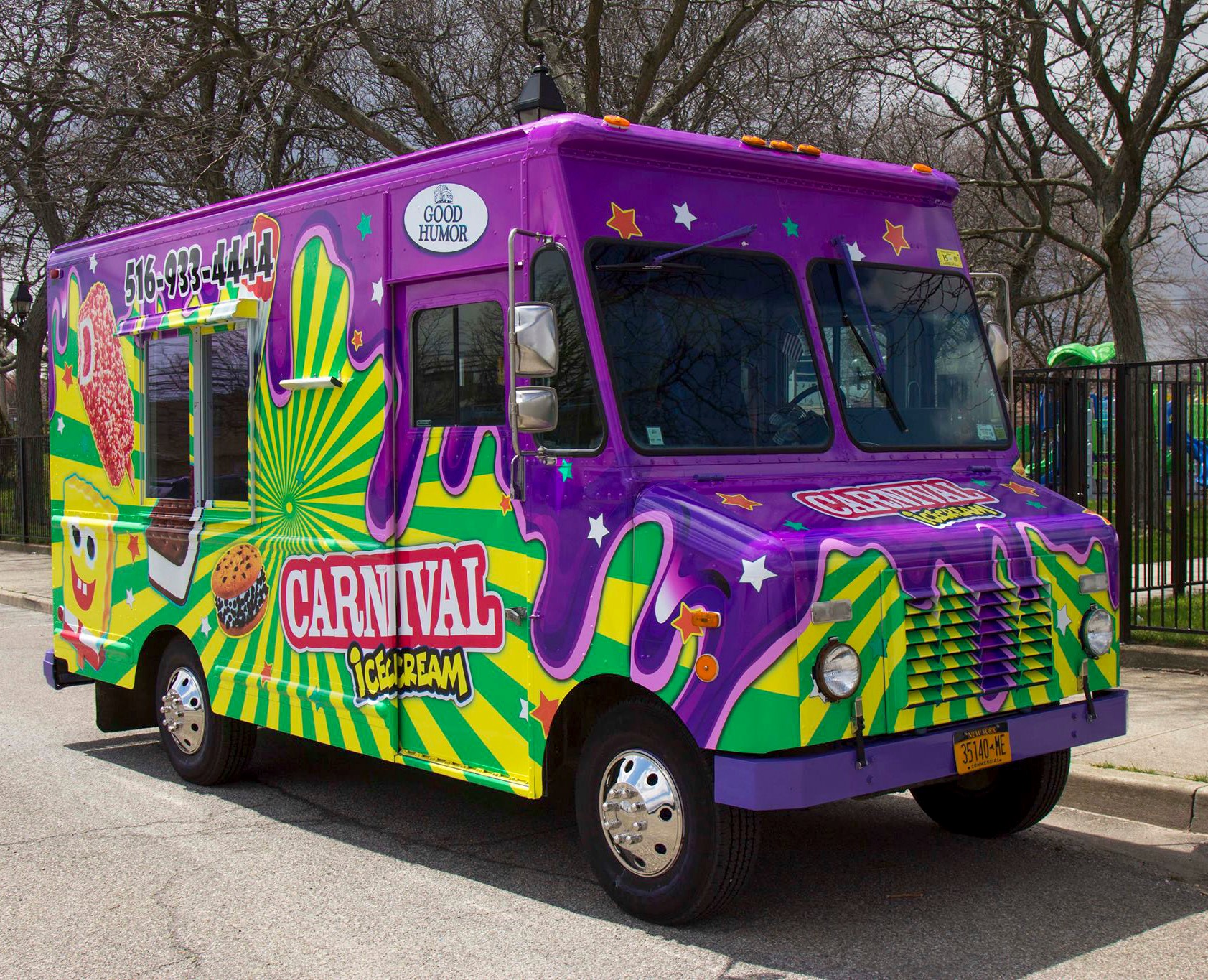 Carnival Ice Cream Truck