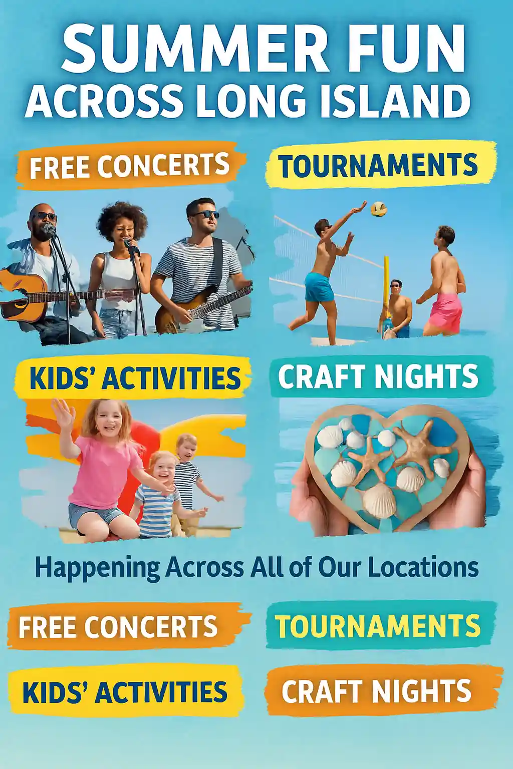 Summer Fun Across Long Island: Free Concerts, Tournaments, Family ...